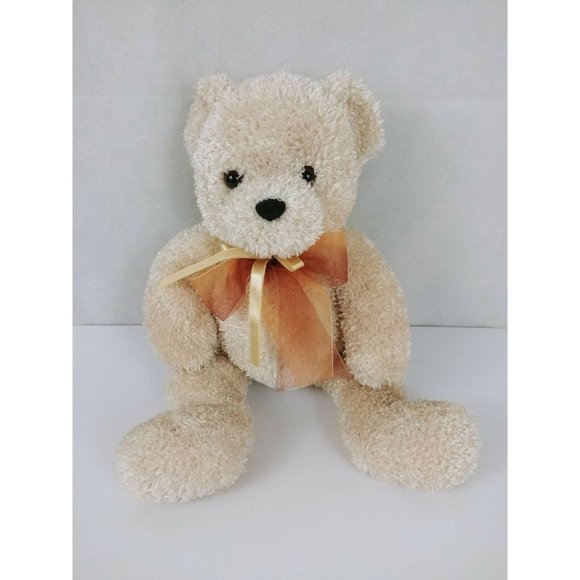Kellytoy | Toys | Kellytoy Cream Sparkly Bear Plush 3 Stuffed Animal ...